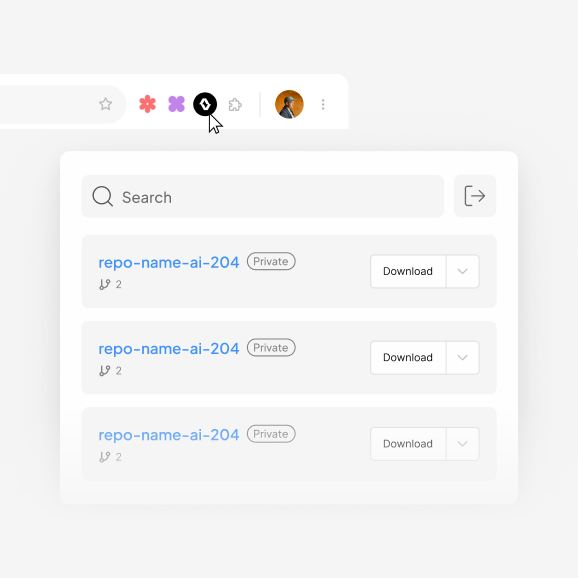 GitHub Extension - Code2.AI